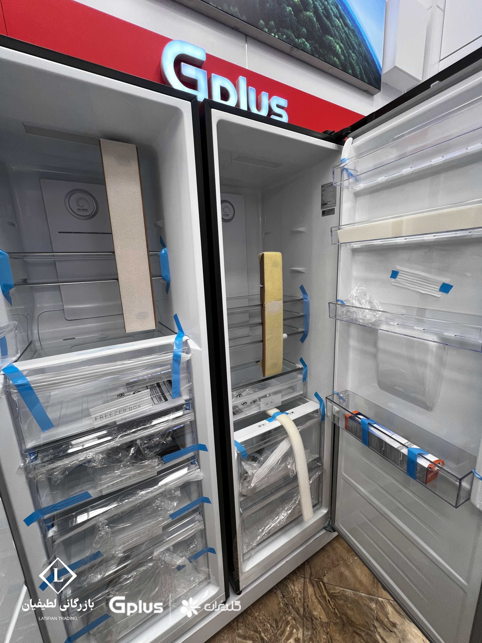 یخچال فریزر دو قلو جی پلاس مدل GRF-P2735