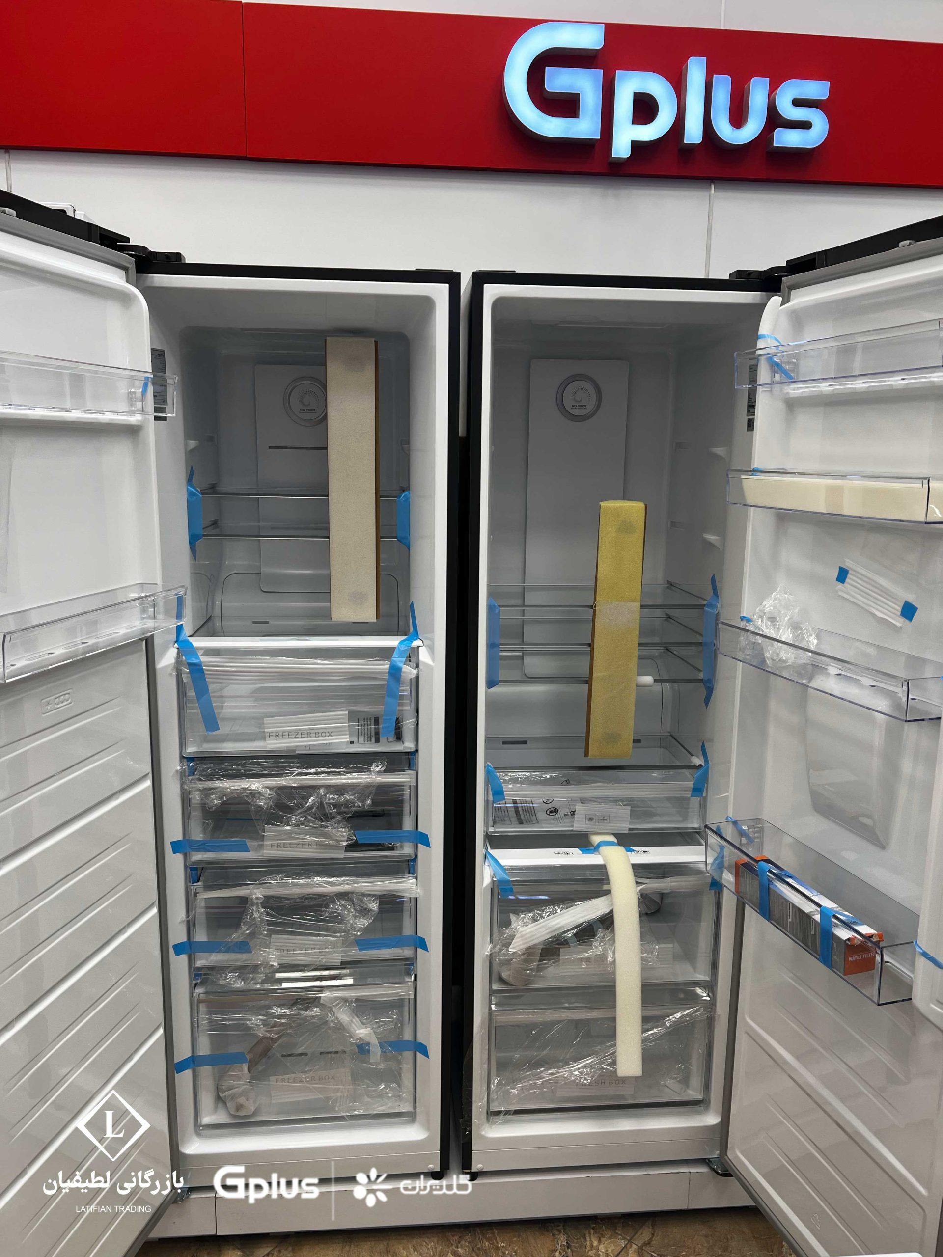 یخچال فریزر دو قلو جی پلاس مدل GRF-P2735
